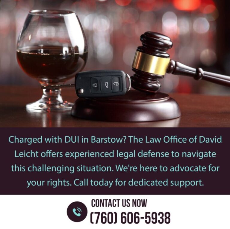 DUI Attorney Apple Valley, CA - The Law Office of David Leicht